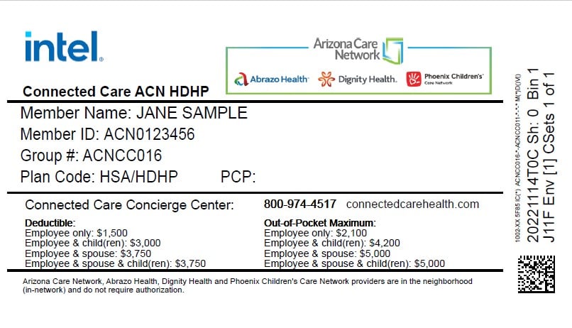 Welcome, Intel Connected Care ACN Members - AZ Care Network
